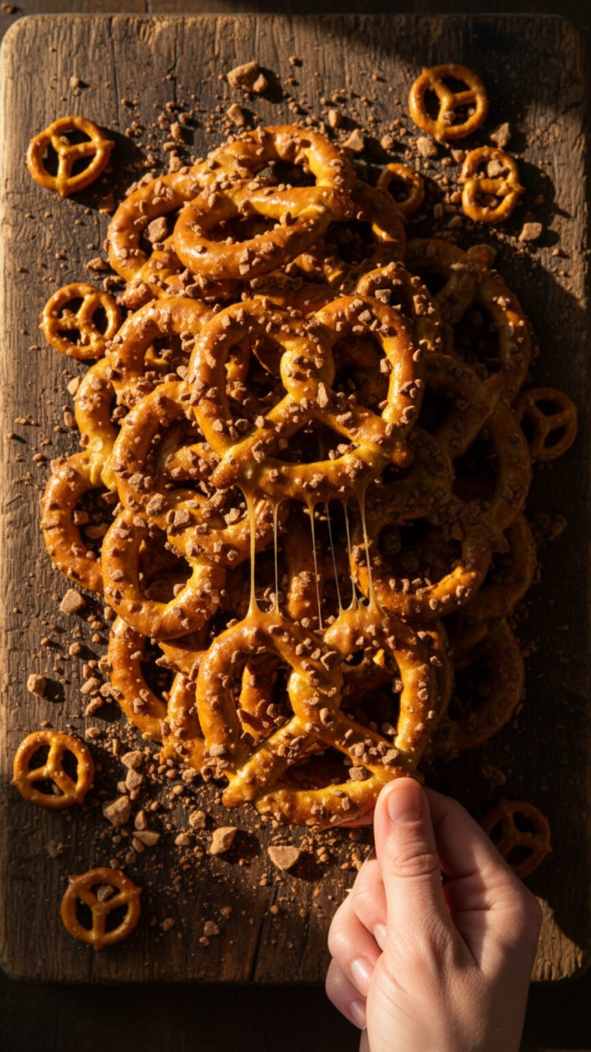 3 Ingredient Butter Toffee Pretzels: 15-Minute Sweet & Salty Crunch!