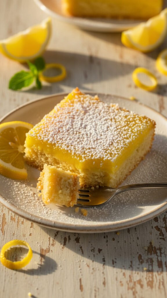 Easy 2 Ingredient Cake Mix Lemon Bars: 7 Simple Steps to Zesty Perfection